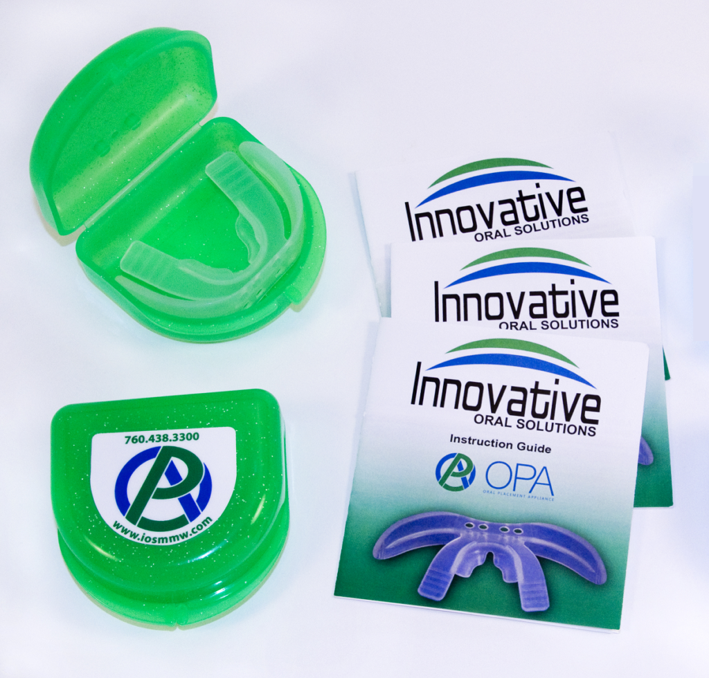 Green OPA (firm) Designed for people that clench and grind at night ...